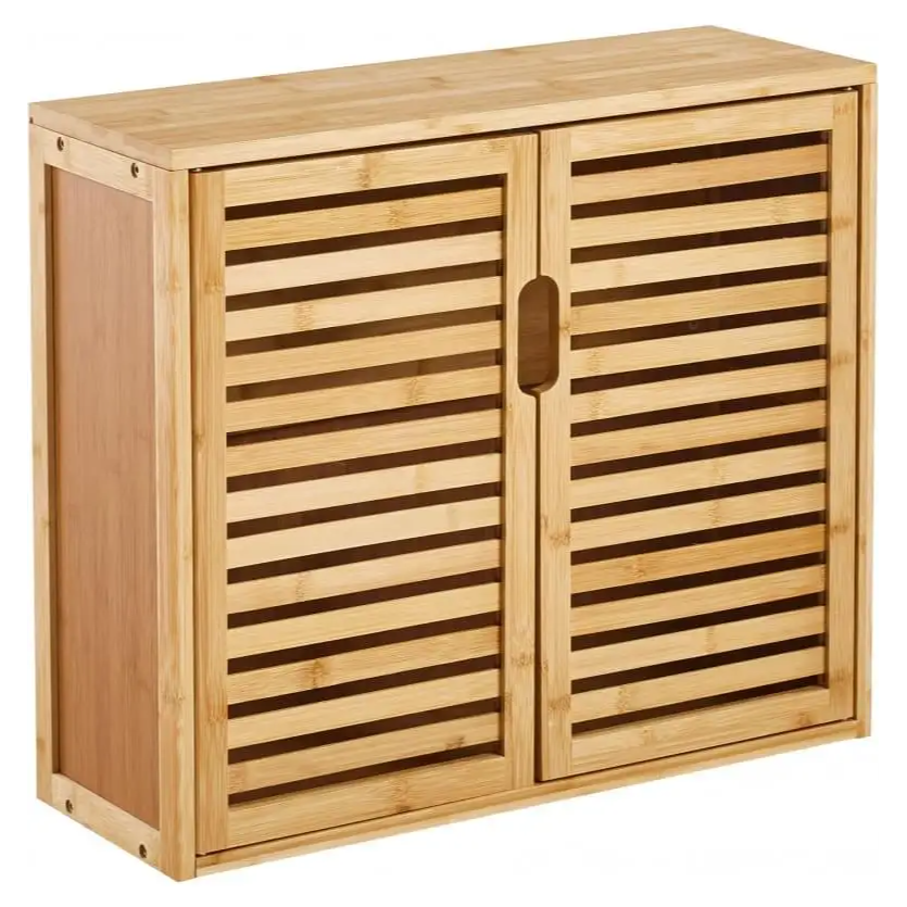 יהלום // ארון תלוי מעץ – פתרון אחסון אלגנטי למטבח ולאמבטיה דגם S33