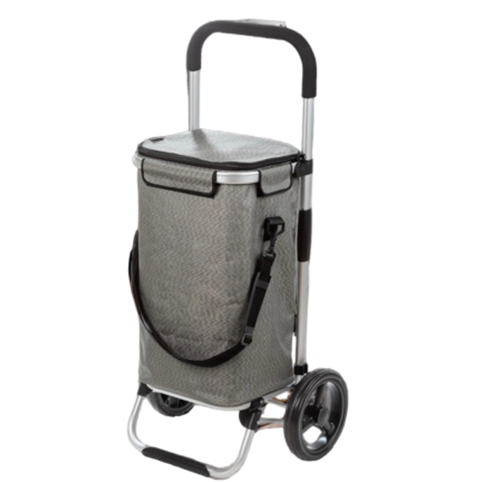 יהלום // עגלת שוק מתקפלת מאלומיניום כולל תיק